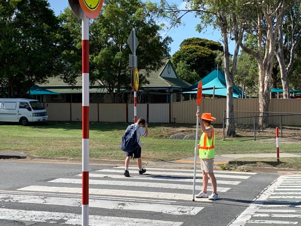 Crossing Guard Catch Up
